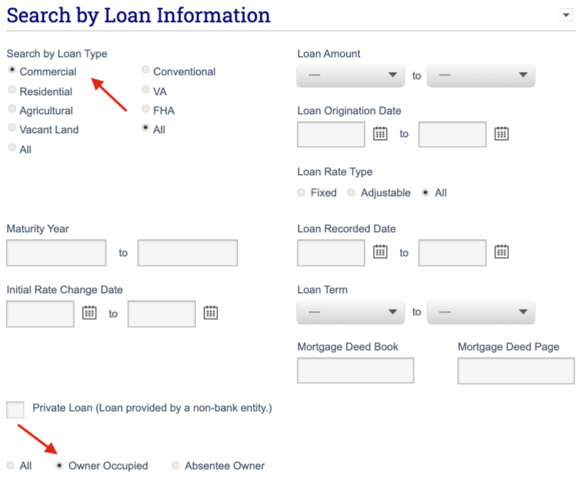 Prospecting Commercial Owner-Occupied Properties – Financial Suite Help ...